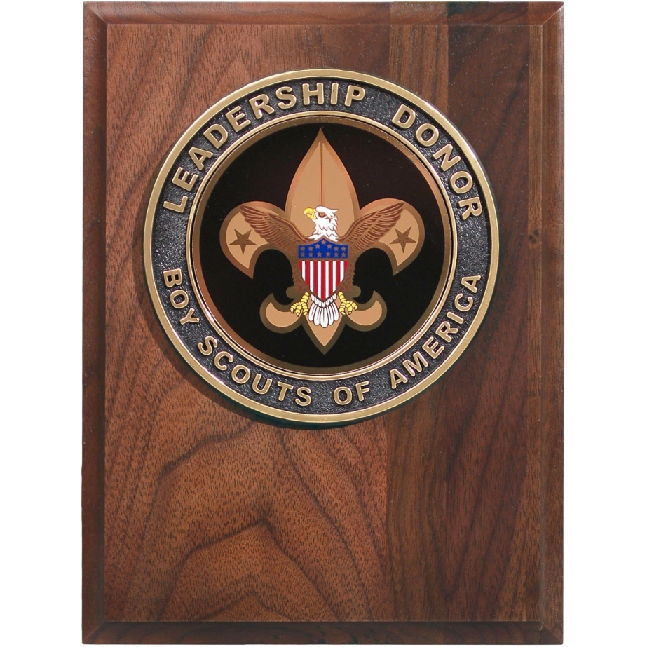 Friends of Scouting Leadership Donor Plaque