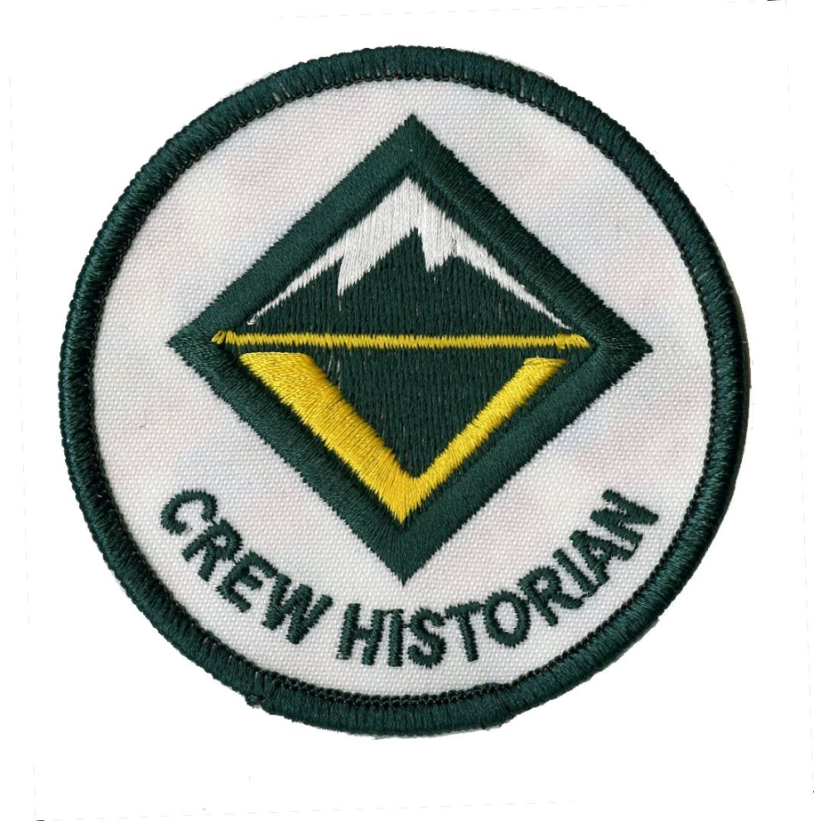 Venturing Crew Historian Emblem | Boy Scouts of America