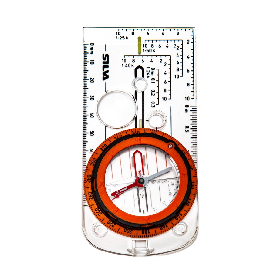 Silva Explorer Pro Compass with DryFlex Grip for Easy Handling and ...