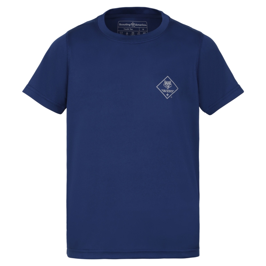 Cub Scout Performance Tee - Youth S-XL | Scouting America, Scout Shop ...