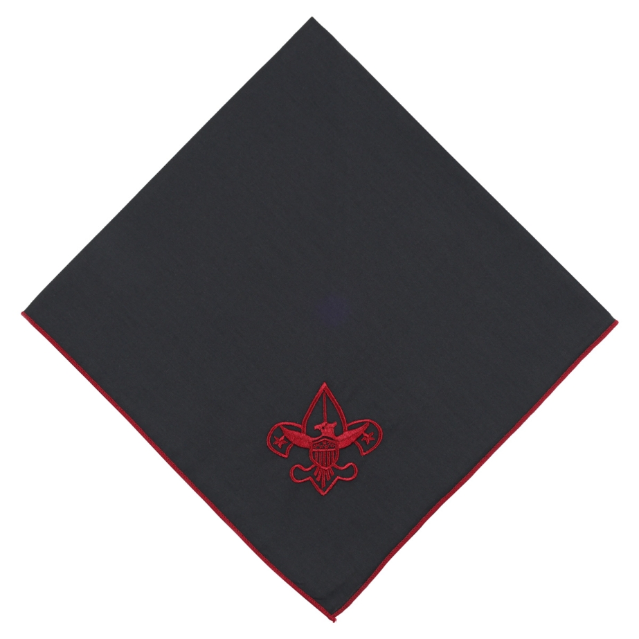 Scouting America Universal Emblem Neckerchief, Black
