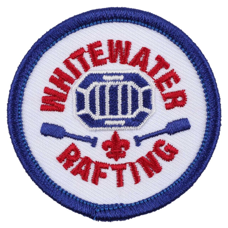 Scouts BSA Whitewater Rafting Emblem | Scouting America