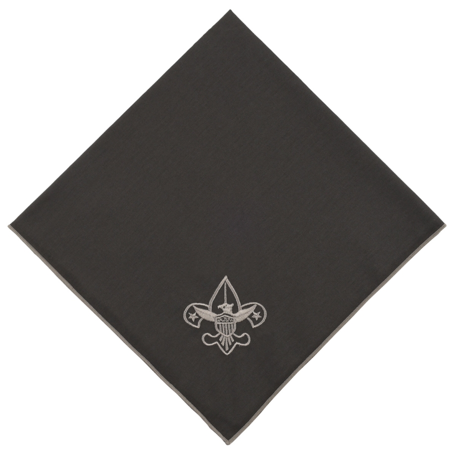 Scouting America Universal Emblem Embroidered Neckerchief, Green/Khaki ...