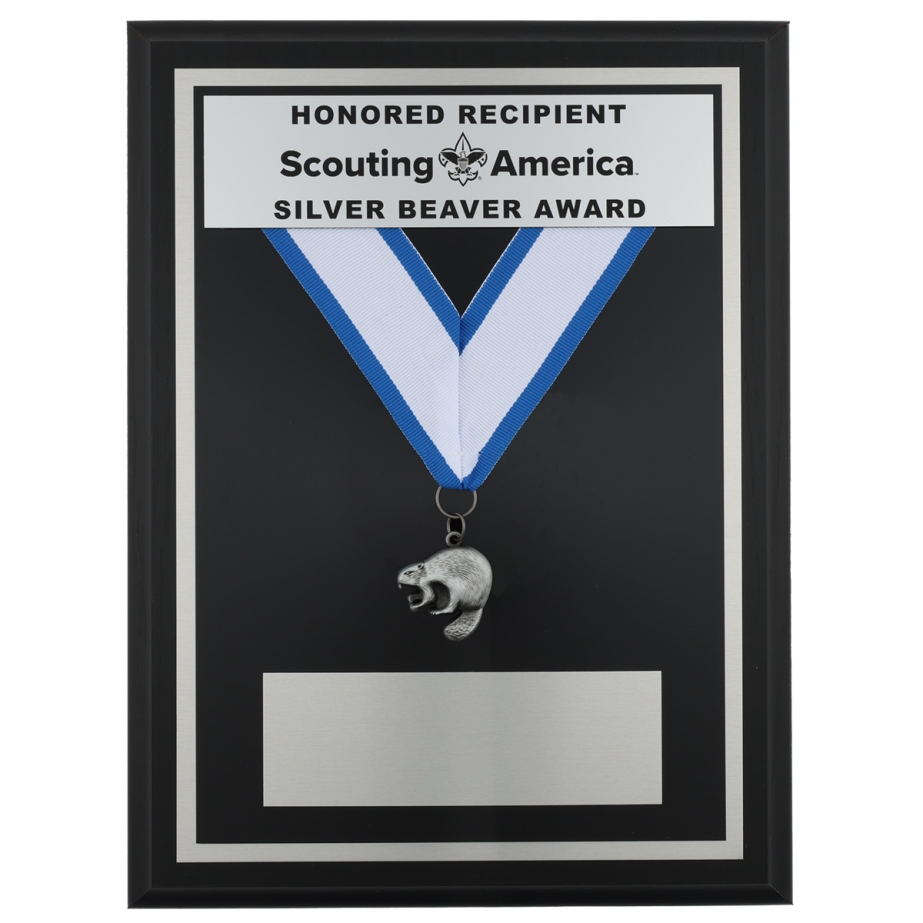Silver Beaver Award Recipient Plaque | Scouting America