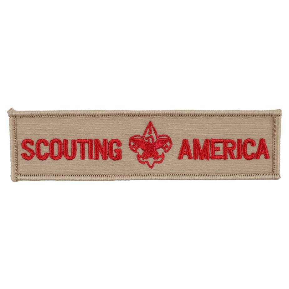 Scouts BSA Scouting America Replacement Strip Patch, Khaki | Scouting ...