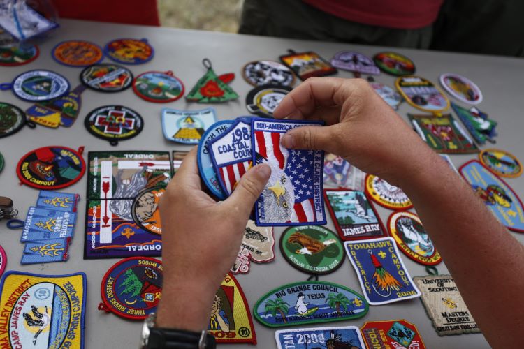 Patch Trading at the 2026 National Scout Jamboree